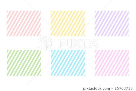 Diagonal striped decorative frame material - Stock Illustration ...