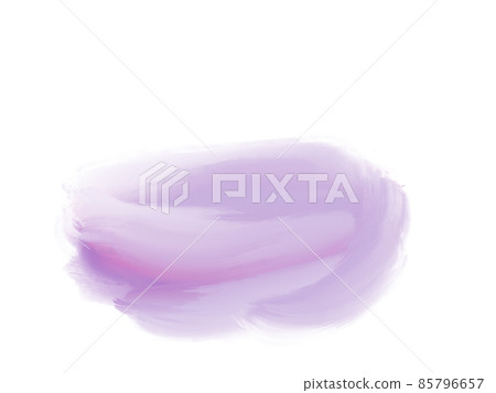 Simple one-point paint, purple - Stock Illustration [85796657] - PIXTA