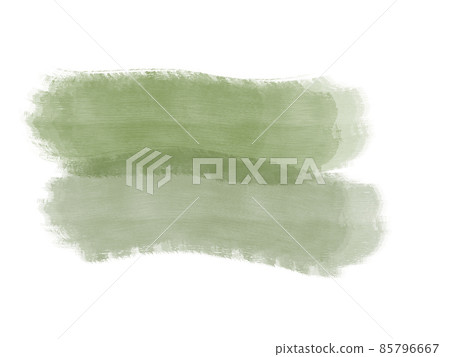 Simple one-point paint, green - Stock Illustration [85796667] - PIXTA