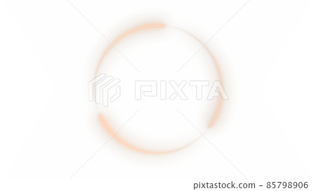 CG circle: 3 glowing light spots and a circular... - Stock Illustration ...