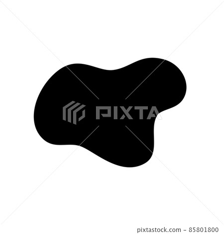 Irregular shape vector illustration isolated on... - Stock Illustration ...