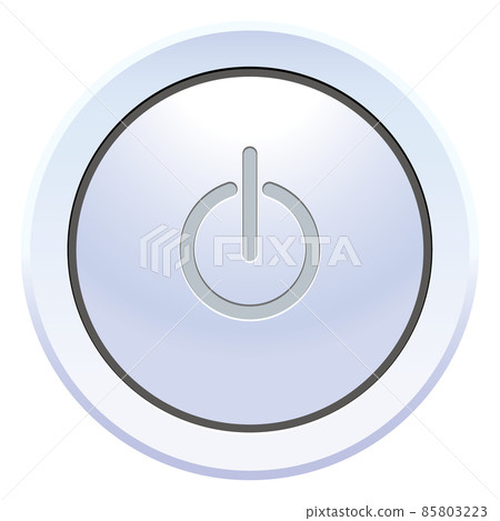 PC start button - Stock Illustration [85803223] - PIXTA