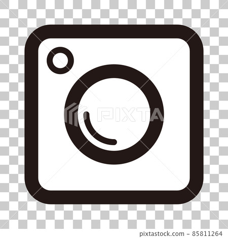 Compact camera icon transparent background - Stock Illustration ...
