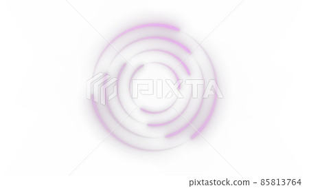 CG circle: Multiple glowing light spots and... - Stock Illustration ...