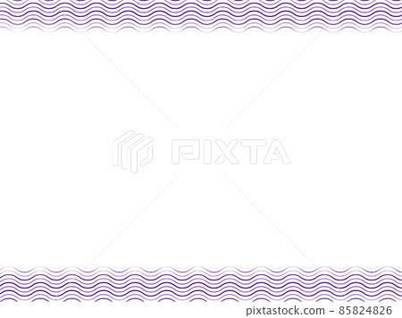 Wave frame - Stock Illustration [85824826] - PIXTA