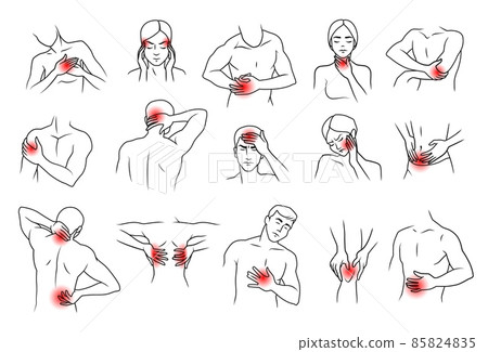 Body Pain Vector