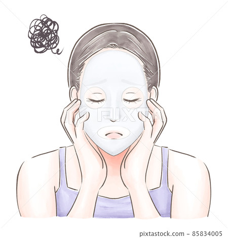 Tired Facial Expression