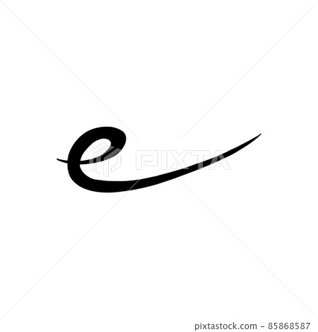 Curl underline text and decorative flourish,... - Stock Illustration ...