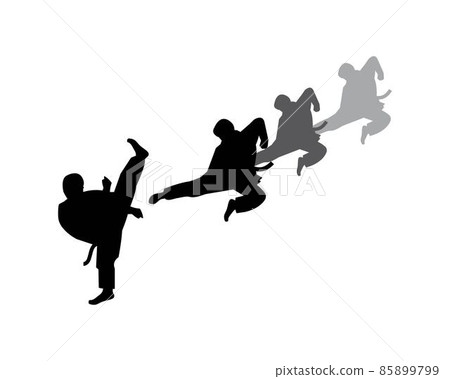 High Kick Logo 3,863 Taekwondo Kick Stock Photos, High Res Pictures,