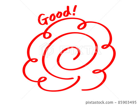 Hanamaru and Good! Character icon illustration - Stock Illustration ...