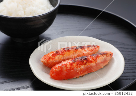 Baked short marinated cod roe - Stock Photo [85912432] - PIXTA