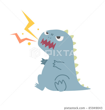 Illustration of a roaring monster - Stock Illustration [85949043] - PIXTA