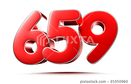 number 659. - Stock Illustration [85950960] - PIXTA