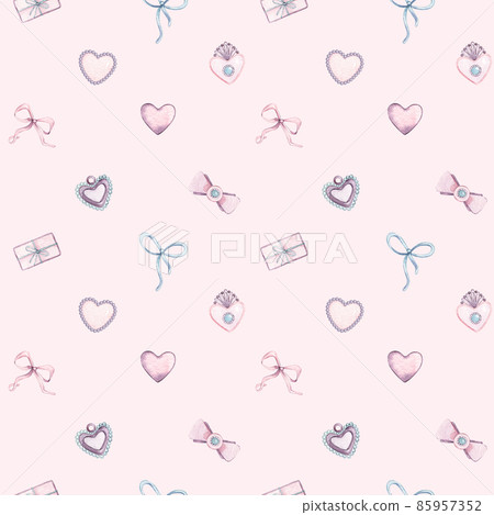Love texture - seamless pattern with hearts.... - Stock Illustration ...