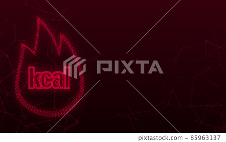 Kilocalorie plexus emblem, kcal reduction. Zero... - Stock Illustration ...