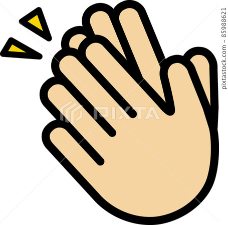 Simple applause mark illustration - Stock Illustration [85988621] - PIXTA