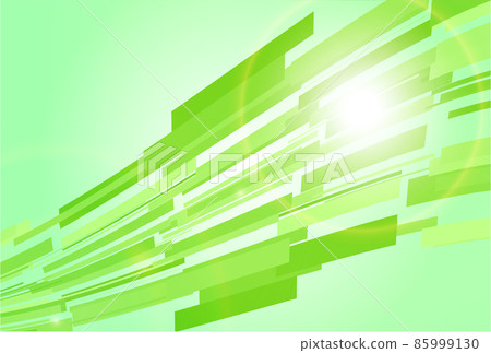 Green wallpaper of technology and light - Stock Illustration [85999130 ...