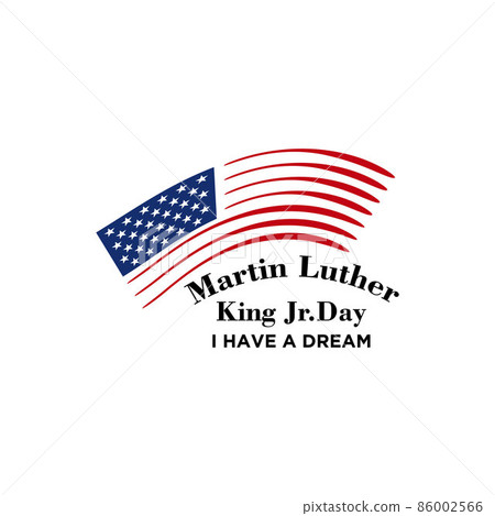Martin luther king jr. day. With text i have a... - Stock Illustration ...