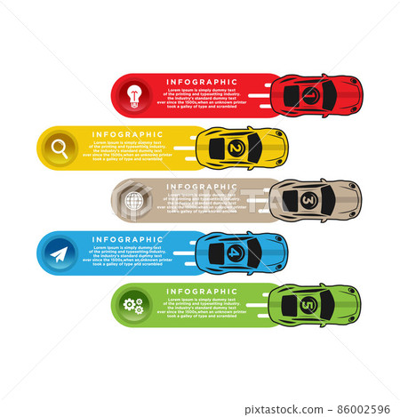 race car infographics,Vector illustration of... - Stock Illustration ...