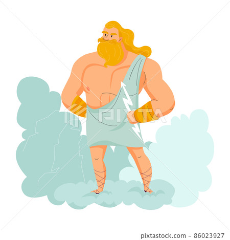 Zeus Cartoon