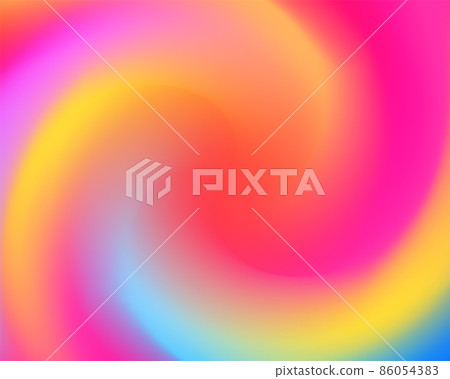 Bright rainbow swirl abstract background.... - Stock Illustration ...