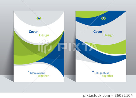 Clean and modern Cover Design Template adept to... - Stock Illustration ...