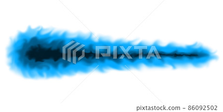 Dark blue flame beam - Stock Illustration [86092502] - PIXTA