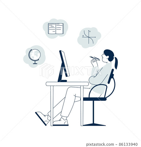 Computer Training Vector