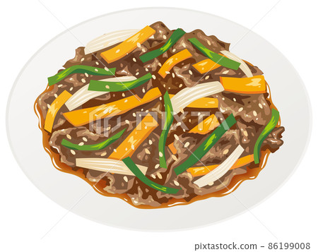 Bulgogi - Stock Illustration [86199008] - PIXTA