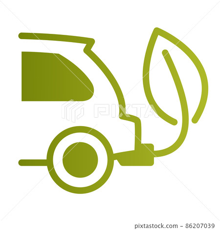 Zero tailpipe emissions. Eco friendly vehicle... - Stock Illustration ...
