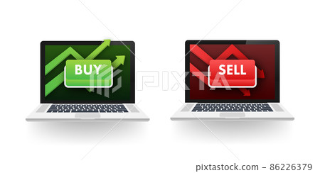 Buy sell button, great design for any purposes.... - Stock Illustration ...