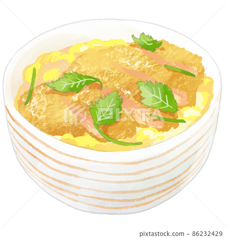 Katsudon illustration - Stock Illustration [86232429] - PIXTA