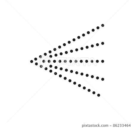 Spray steam icon for water, perfume, paint or...-插圖素材 [86233464] - PIXTA圖庫