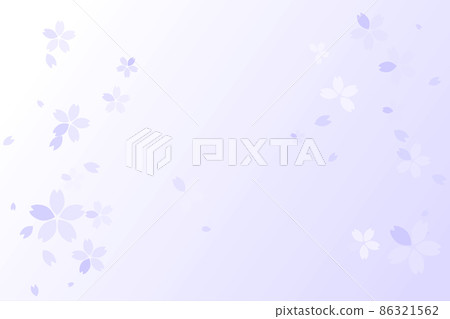 Gradient background Sakura Flower Cherry - Stock Illustration [86321562 ...