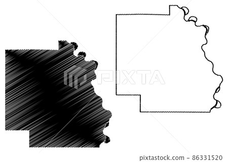 Burt County, Nebraska (U.S. county, United...-插圖素材 [86331520] - PIXTA圖庫
