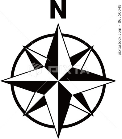 Simple orientation mark icon illustration no.03 - Stock Illustration ...