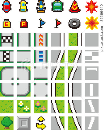 Super Sprint Pixel Art Small Sprite Animations | Pixel Art Timelapse