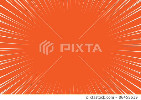 Concentrated line center orange background white - Stock Illustration ...