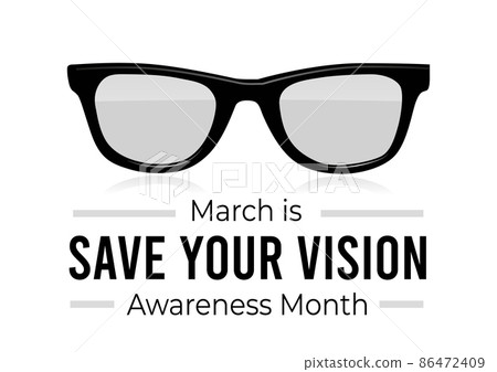 Save Your Vision Awareness Month. Vector...-插圖素材 [86472409] - PIXTA圖庫