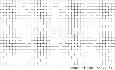 Grid line with small gap in the corner.... - Stock Illustration ...