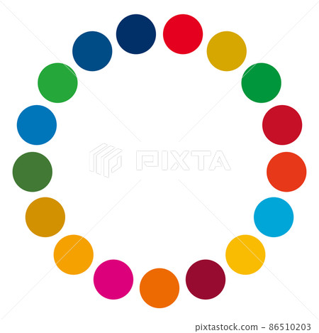 Color image circle of SDGs - Stock Illustration [86510203] - PIXTA
