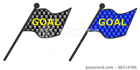Illustration of a flag representing the target... - Stock Illustration ...