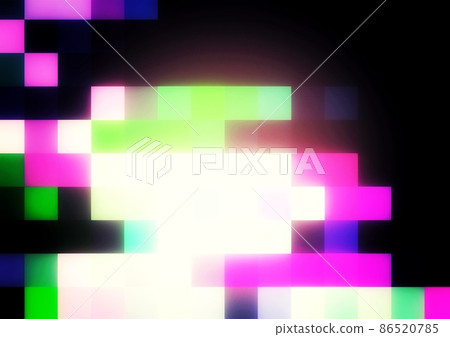 Abstract background of colorful light pixels - Stock Illustration ...