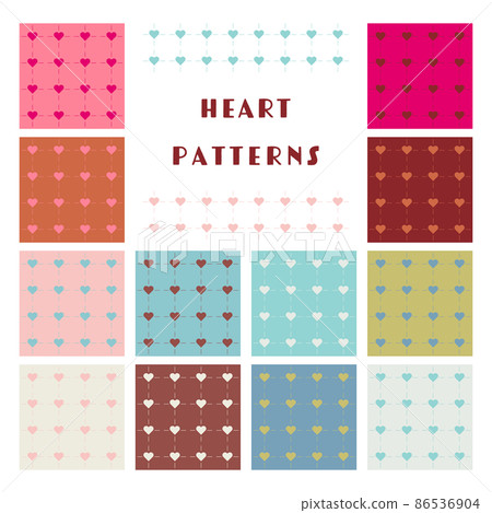 Simple Red Background Patterns