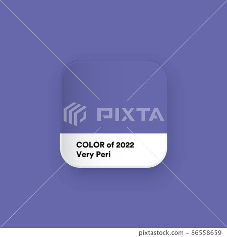 Color of the Year 2022, Purple is now Trendy Color - Stock Illustration ...