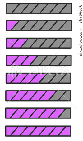Physical fitness gauge (purple) - Stock Illustration [86566036] - PIXTA
