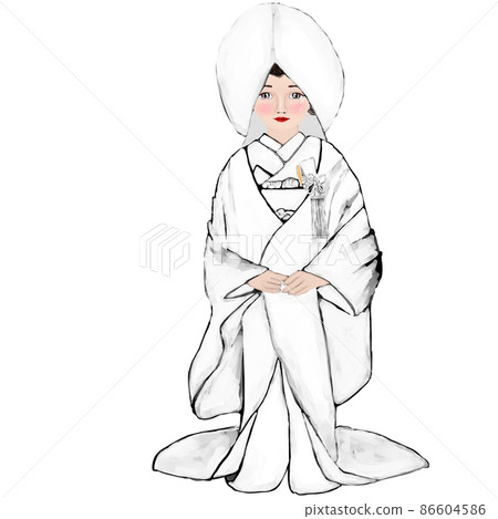 Crying bride - Stock Illustration [86604586] - PIXTA