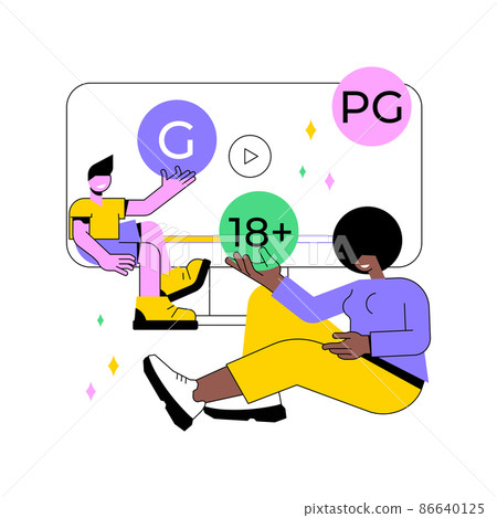 Content rating abstract concept vector... - Stock Illustration ...