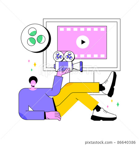 Video design abstract concept vector... - Stock Illustration [86640386 ...
