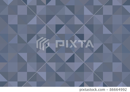 Blue segmented background. Triangular...-插圖素材 [86664992] - PIXTA圖庫